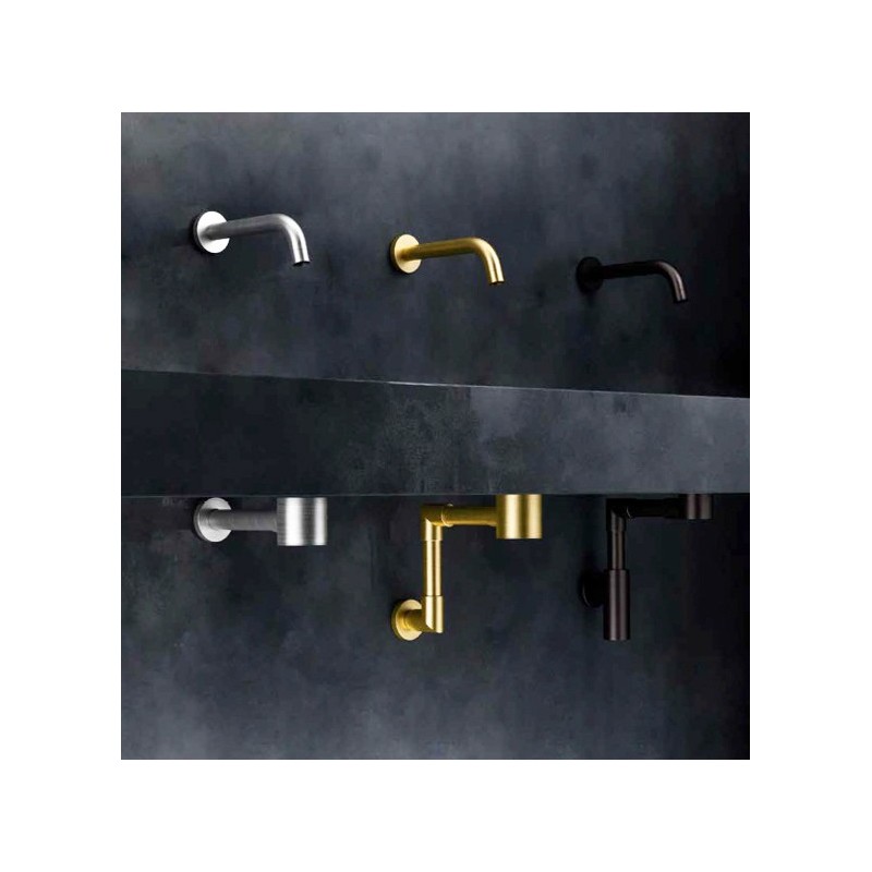 Siphon lavabo ultra plat chromé compact - Autosanit.com