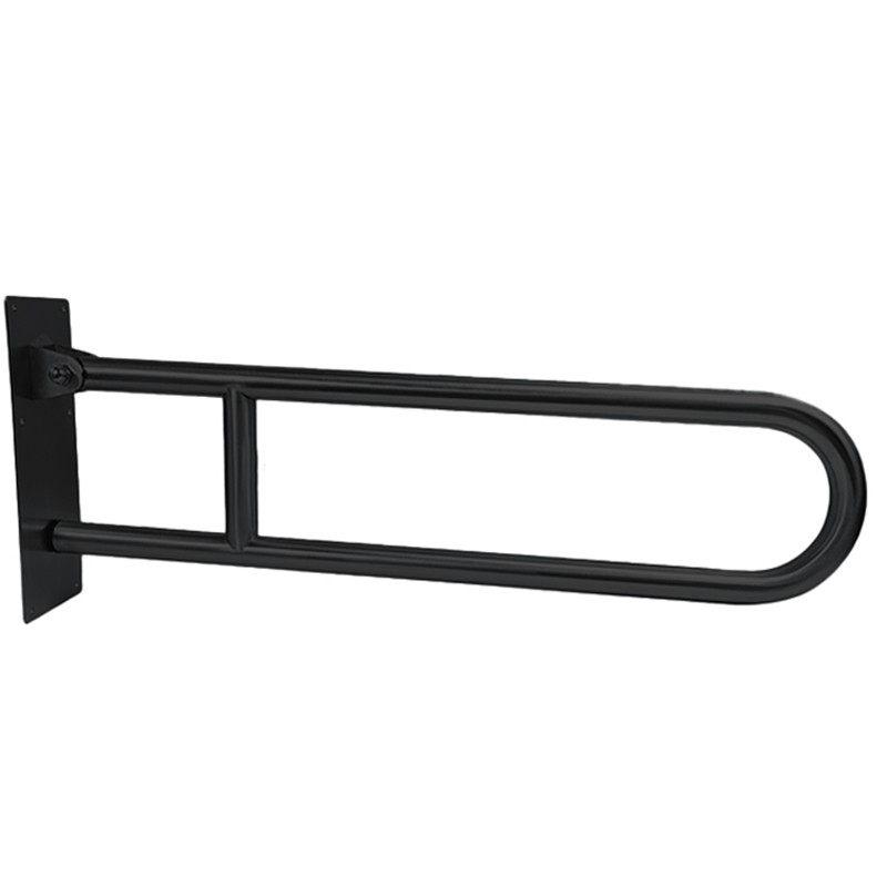 Hinged grab bar in stainless steel - Autosanit.com